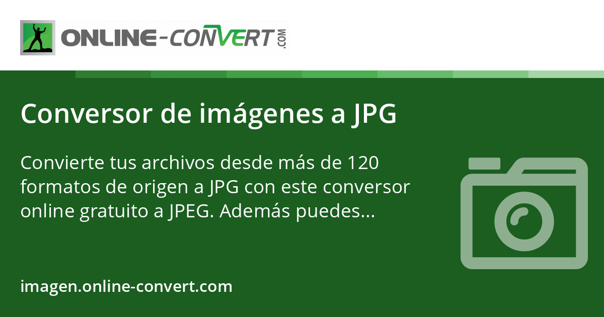 Conversor de imágenes a JPG