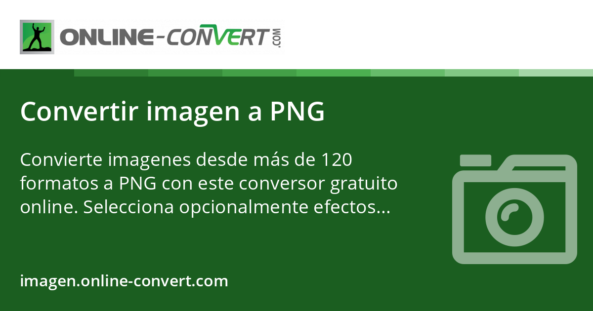 Convertir imagen a PNG