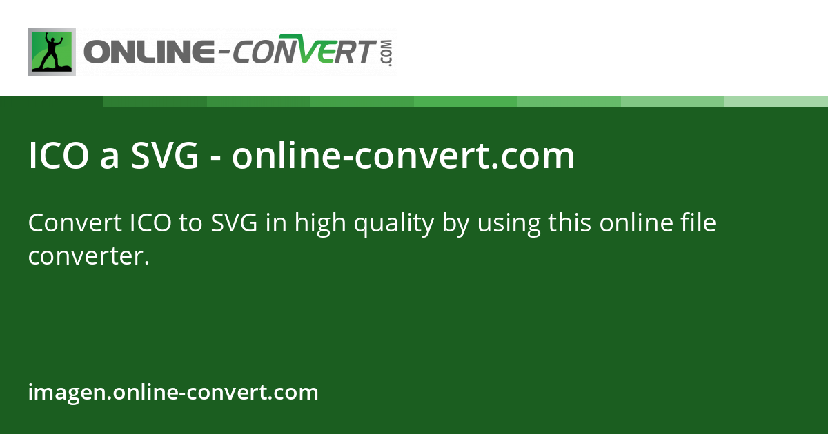 ICO a SVG - online-convert.com