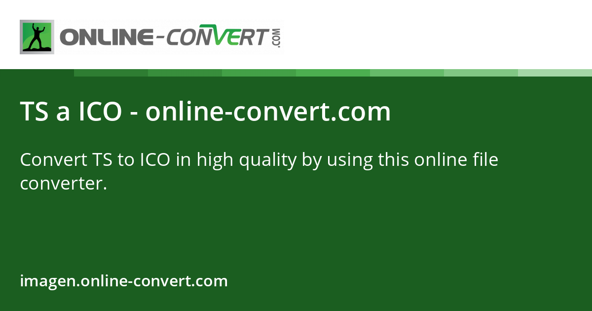TS a ICO - online-convert.com