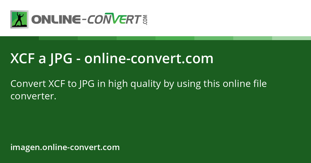 XCF a JPG - online-convert.com